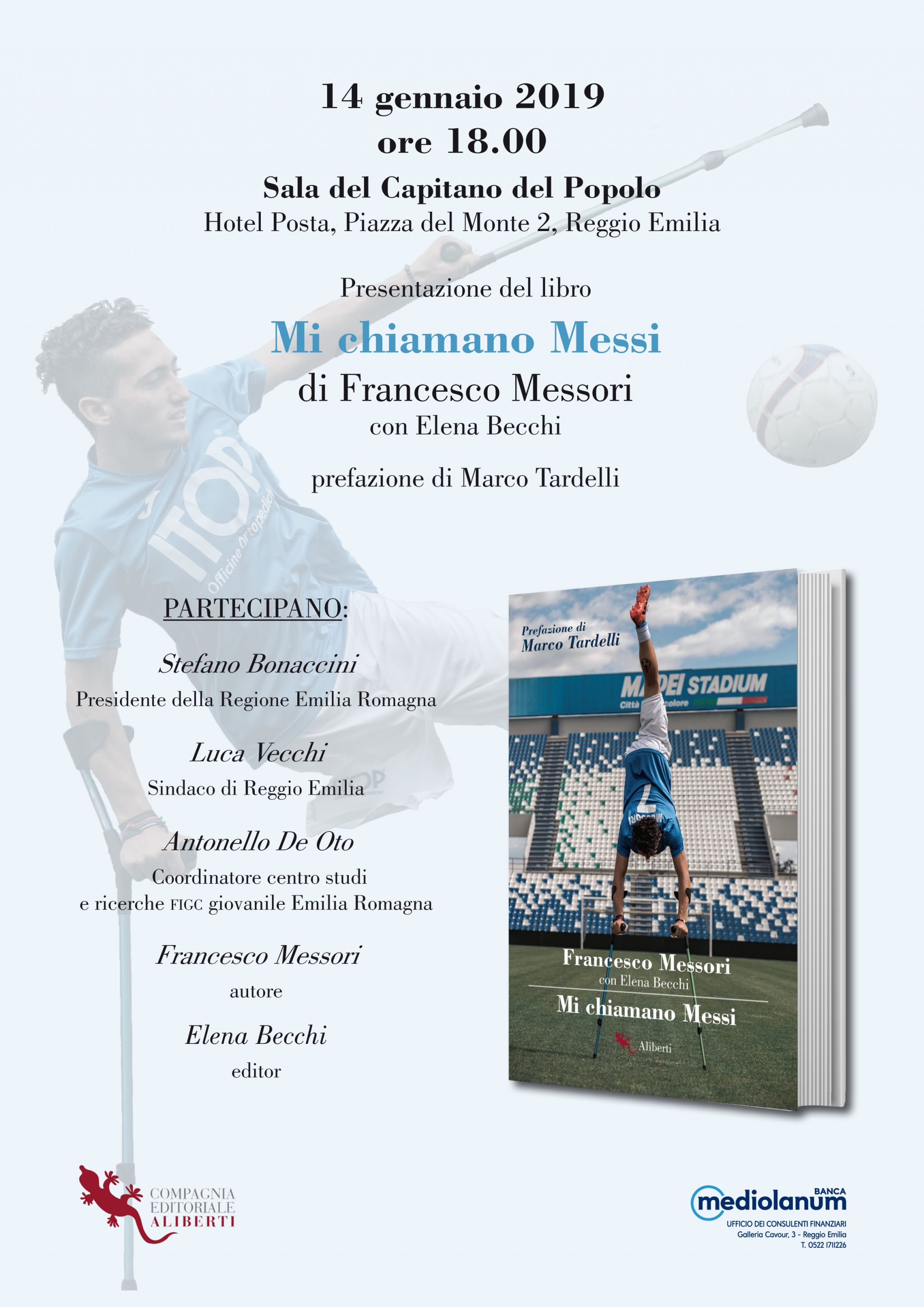 “Mi chiamano Messi”, il libro di Francesco Messori | 24Emilia