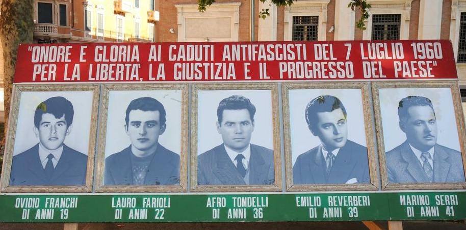 61° anniversario dei Martiri del 7 luglio a Reggio con il ministro ...