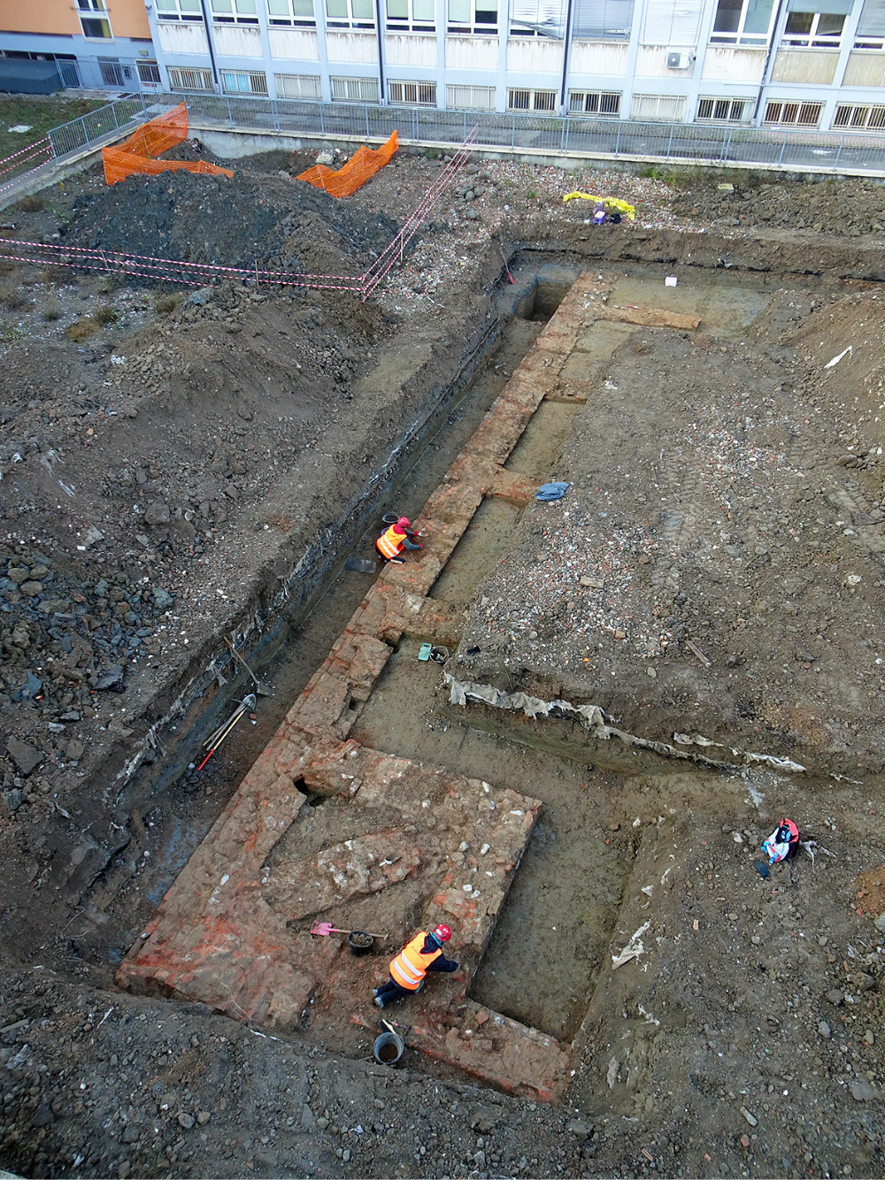 Nel cantiere all’istituto Barozzi di Modena trovato un nuovo tratto ...