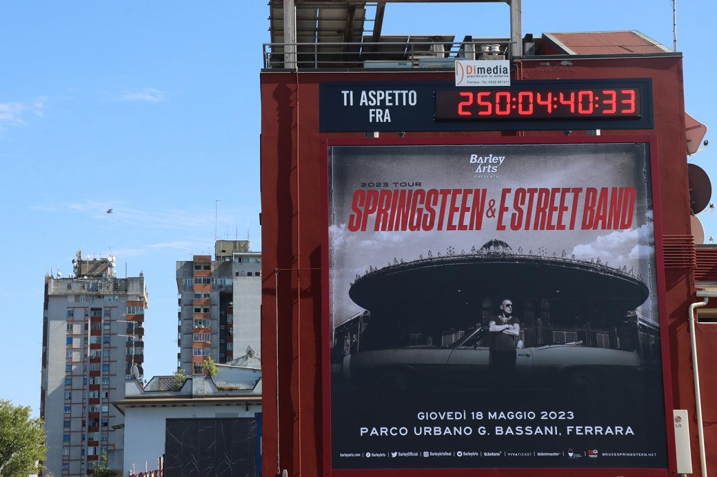 Bruce Springsteen, a Ferrara via countdown alle porte della città ...