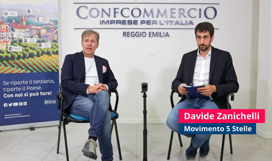 Speciale Confcommercio, Fangareggi intervista Zanichelli (M5s) | 24Emilia
