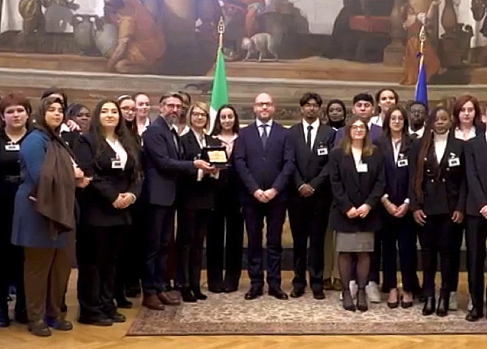 Due classi dell’istituto Galvani-Iodi di Reggio premiate a Montecitorio ...
