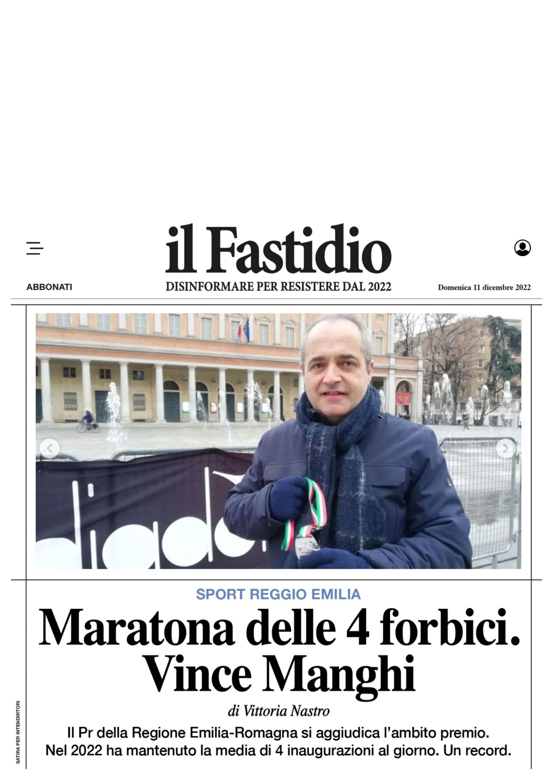 il Fastidio | 24Emilia