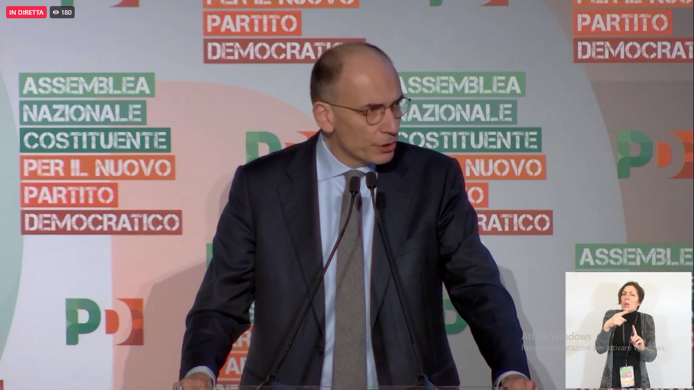 Assemblea Pd. Letta: serve un nuovo partito | 24Emilia