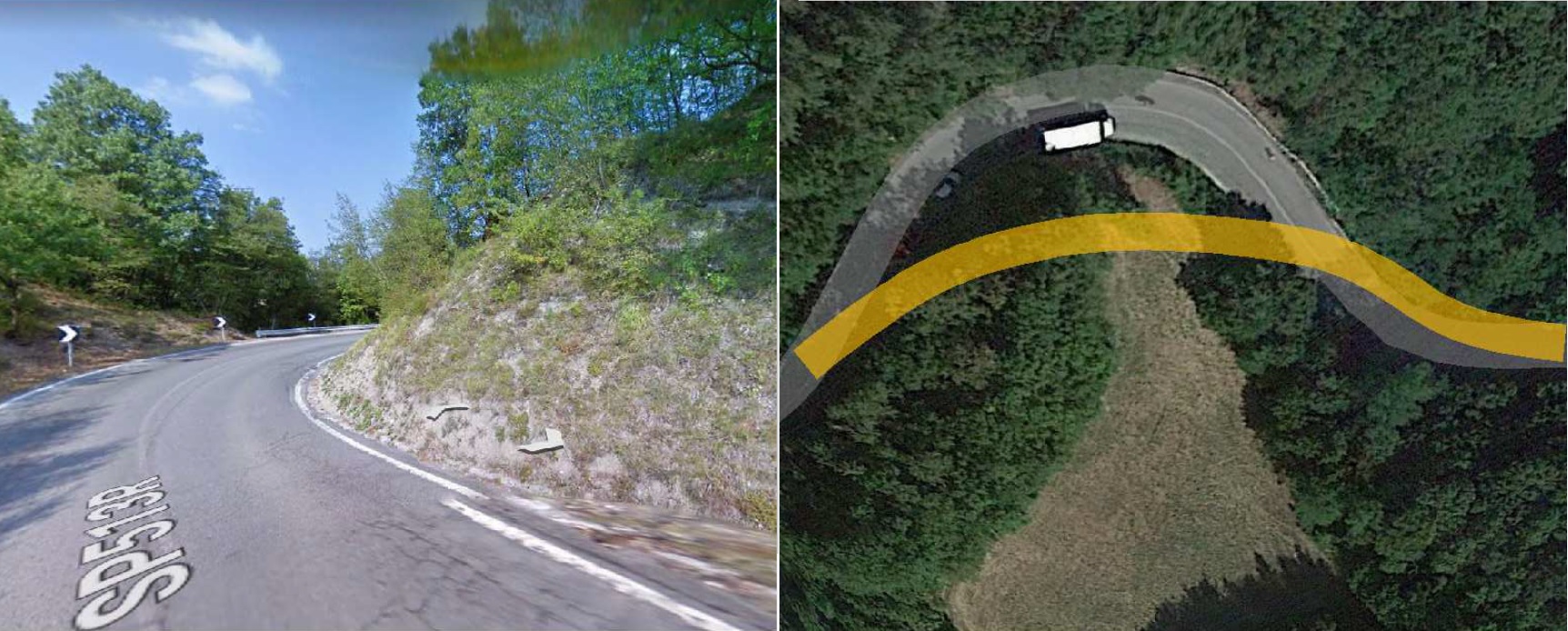 Vetto, la Provincia elimina una curva pericolosa | 24Emilia