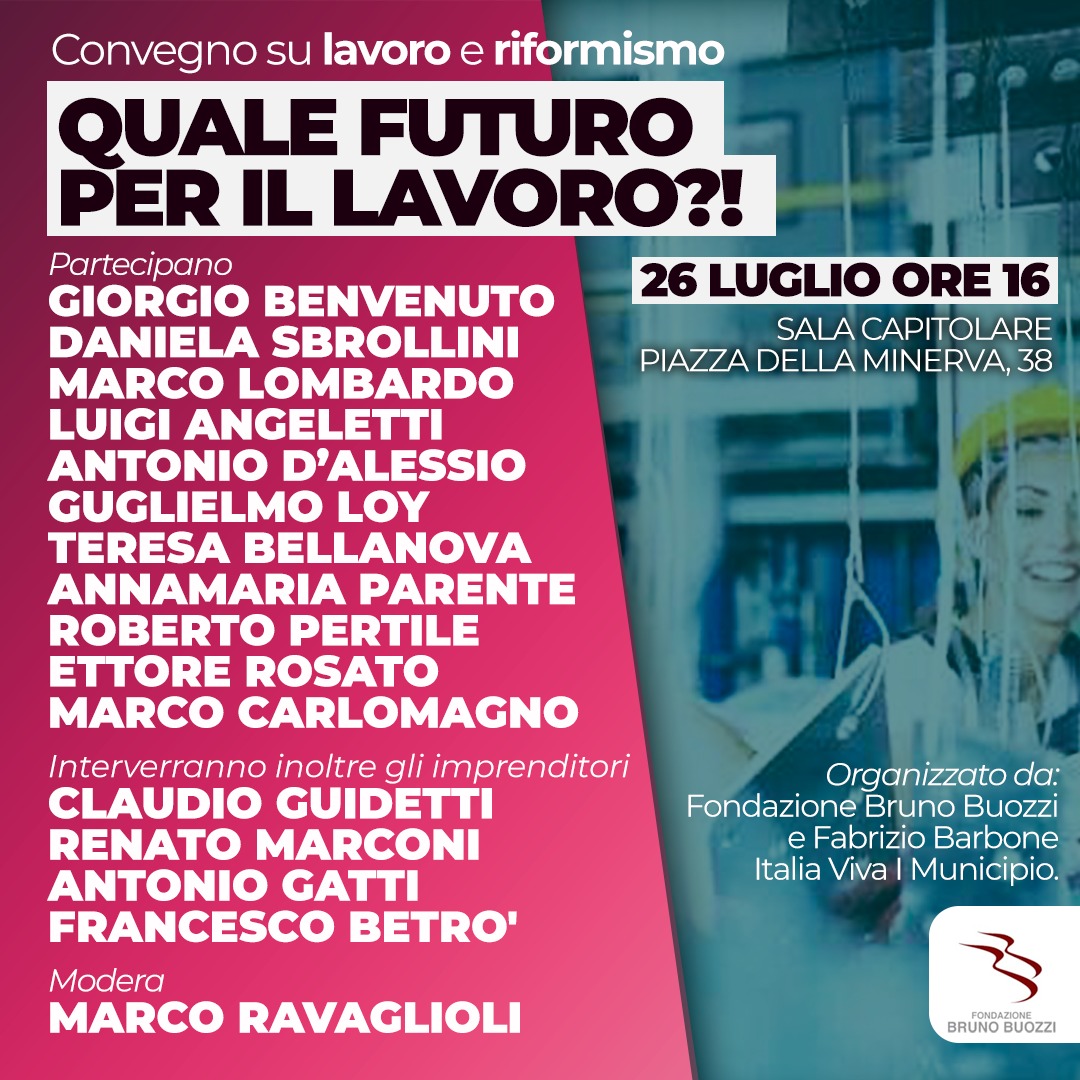 Convegno su lavoro e riformismo, interviene l’imprenditore Claudio ...