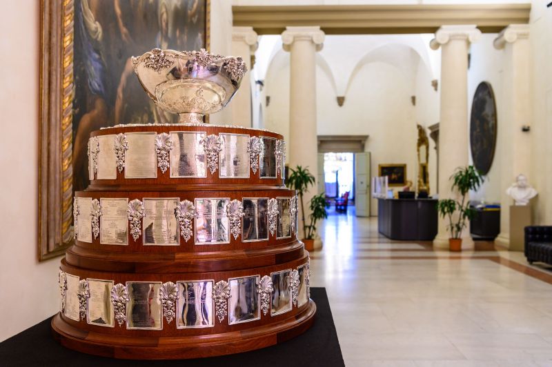 Bologna, la Coppa Davis esposta fino a domenica a Palazzo d’Accursio ...