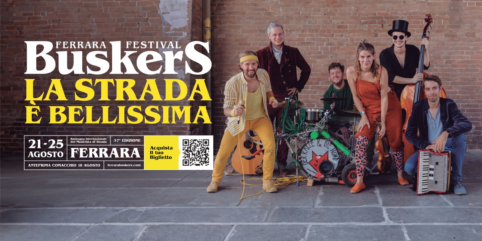 Torna a Ferrara il Buskers Festival con 60 artisti internazionali ...