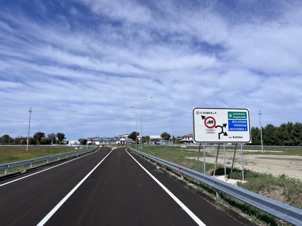 Modena: inaugurata la tangenziale di San Cesario, è costata 25,6 ...